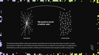 Unlocking the Potential of Decentralized Storage | PPT