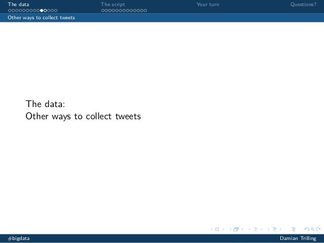 Analyzing social media with Python and other tools (2/4)