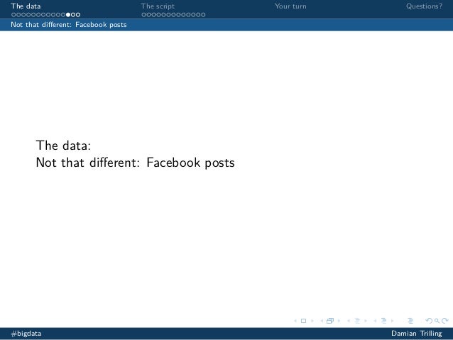 Analyzing Social Media With Python And Other Tools 24