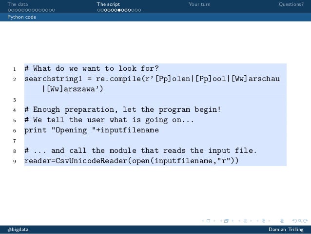 Analyzing Social Media With Python And Other Tools 24