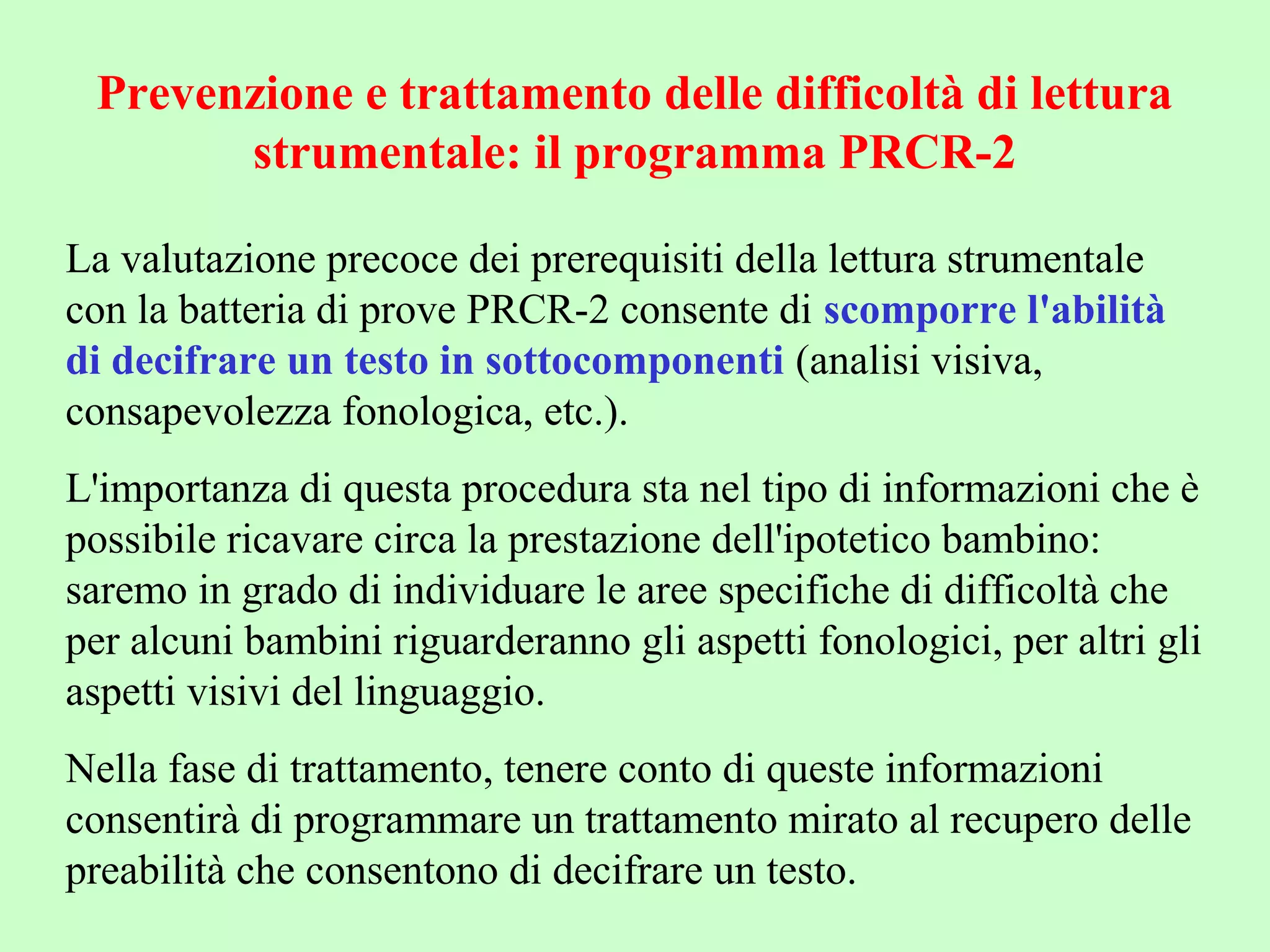 Slide seconda lezione | PPT