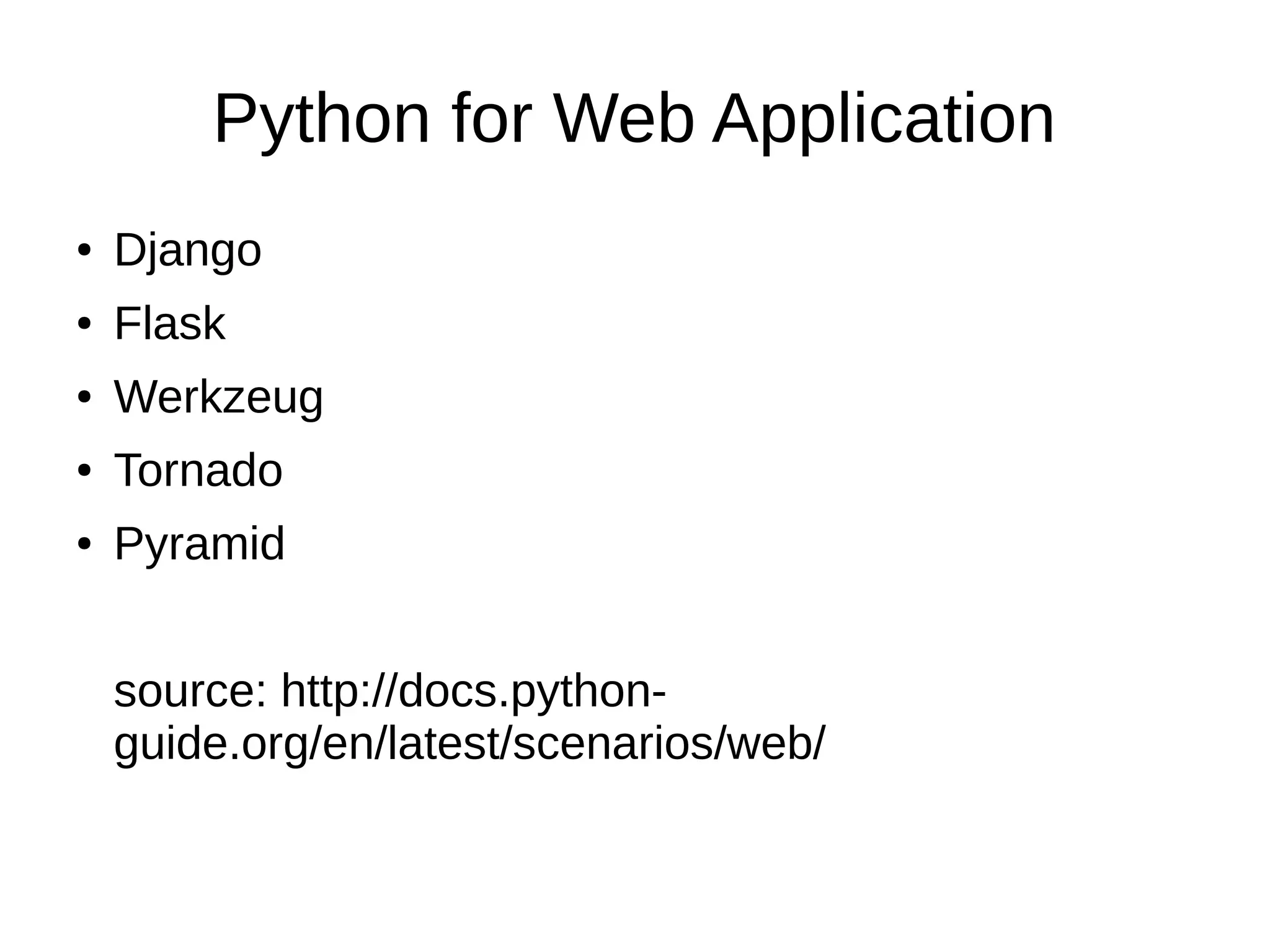 Introduce Python | PPT