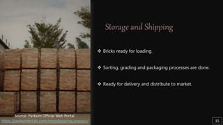 Manufacturing Process of Clay Bricks | PPTX