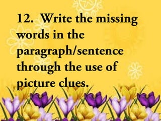 TEACHING FORMAL SPELLING USING HORN METHOD | PPT