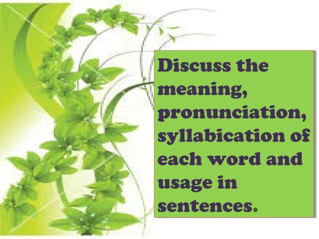 TEACHING FORMAL SPELLING USING HORN METHOD | PPT | Educational ...