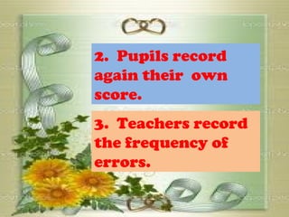 TEACHING FORMAL SPELLING USING HORN METHOD | PPT