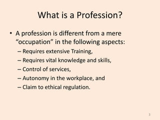 Slide set 1 intro to professional ethics | PPT