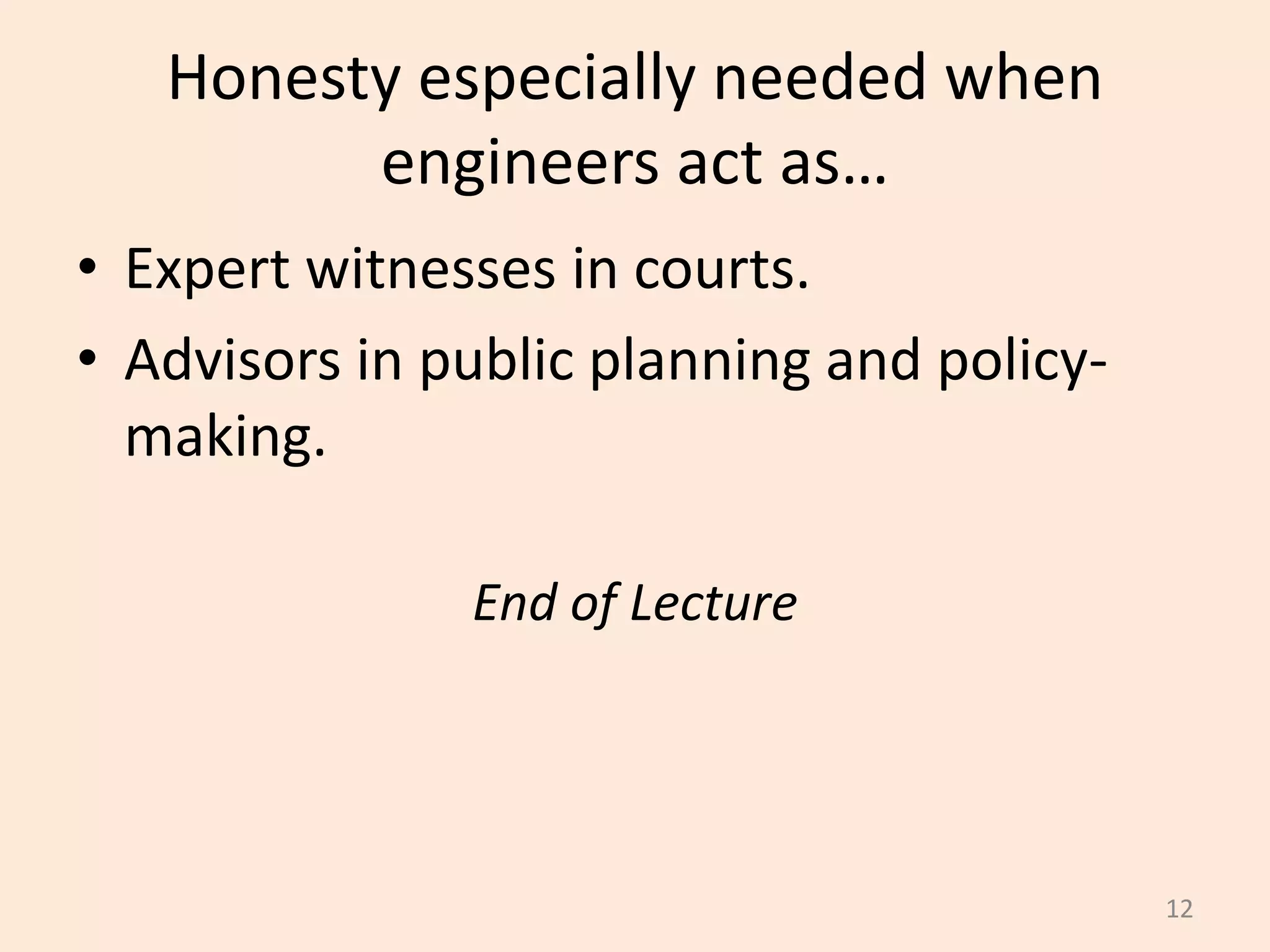 Slide set 3 honesty, academic ethics | PPT