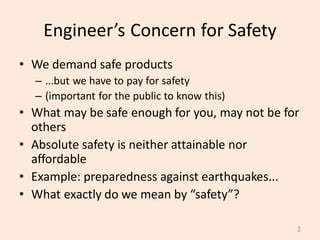 Slide set 4 safety and risk | PDF