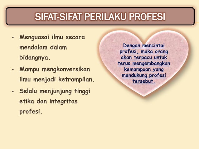 etika profesi | PPTX