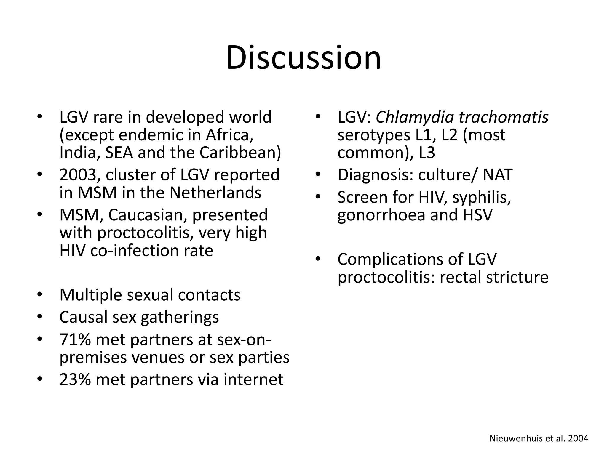 Lymphogranuloma venereum - Professor Ivan Hung | PDF