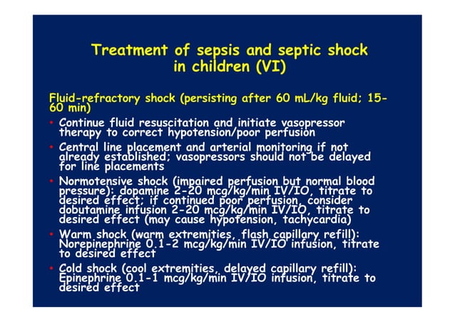 Bacterial and bacterial-like sepsis in children - Susanna Esposito | PPT