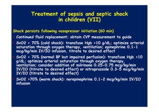 Bacterial and bacterial-like sepsis in children - Susanna Esposito | PDF