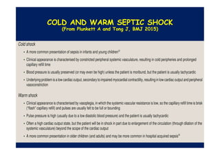 Bacterial and bacterial-like sepsis in children - Susanna Esposito | PPT