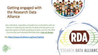 The Value of the Research Data Alliance to Individuals | PPTX