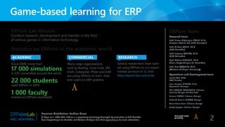 New ERPsim Fashion Game (Beta version) by ERPsim Lab | PPT