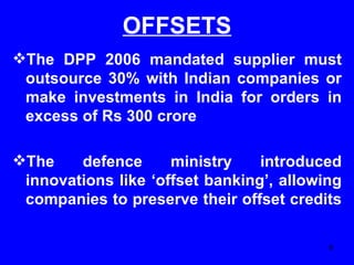 FDI in Defence Sector | PPT