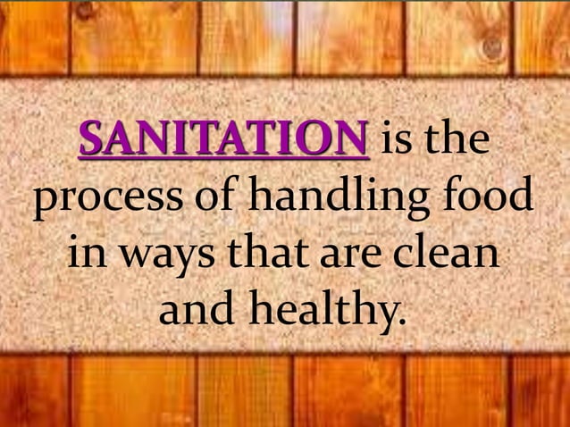 KITCHEN SAFETY AND SANITATION | PPTX