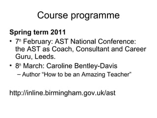 Slides for asts at knclc | PPT