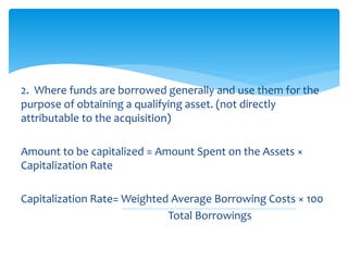 Slides for borrowing costs | PPTX