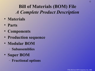 Material Requisite Planning | PPT