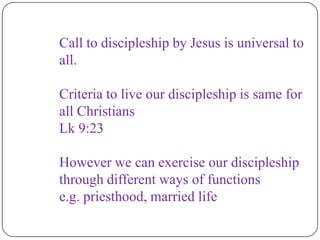 presentation on christian discipleship | PPTX