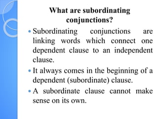 Discourse Markers: conjunctions and prepositions | PPTX