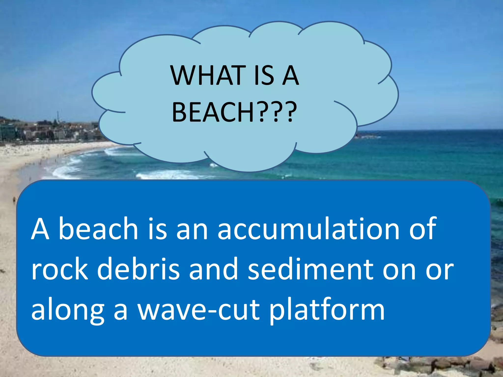 Slides for coastal deposition | PPTX