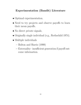 Conversation, Observational Learning, and Informational Cascades | PDF