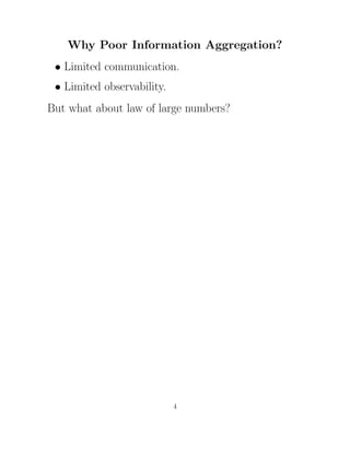 Conversation, Observational Learning, and Informational Cascades | PDF