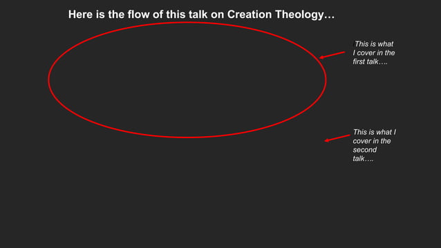 creation theology part 1 | PPT