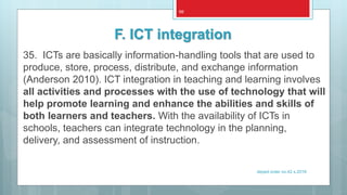 Slides for deped order no.42 s. 2016 | PPTX