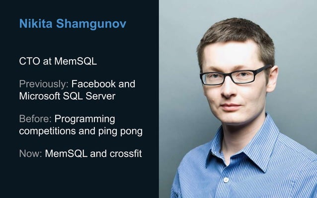 The Hive Think Tank: Stream Processing Systems by Nikita Shamgunov of MemSQL | PPT