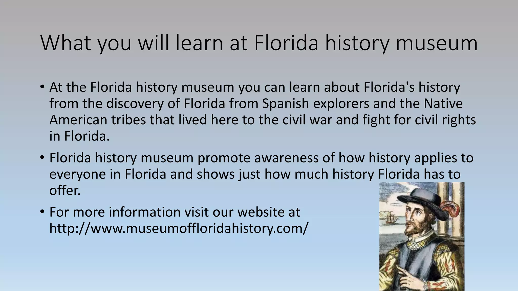 Florida history | PPTX