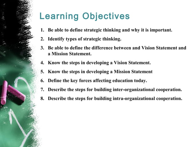 Strategic Thinking, Vision and Leadership | PPT