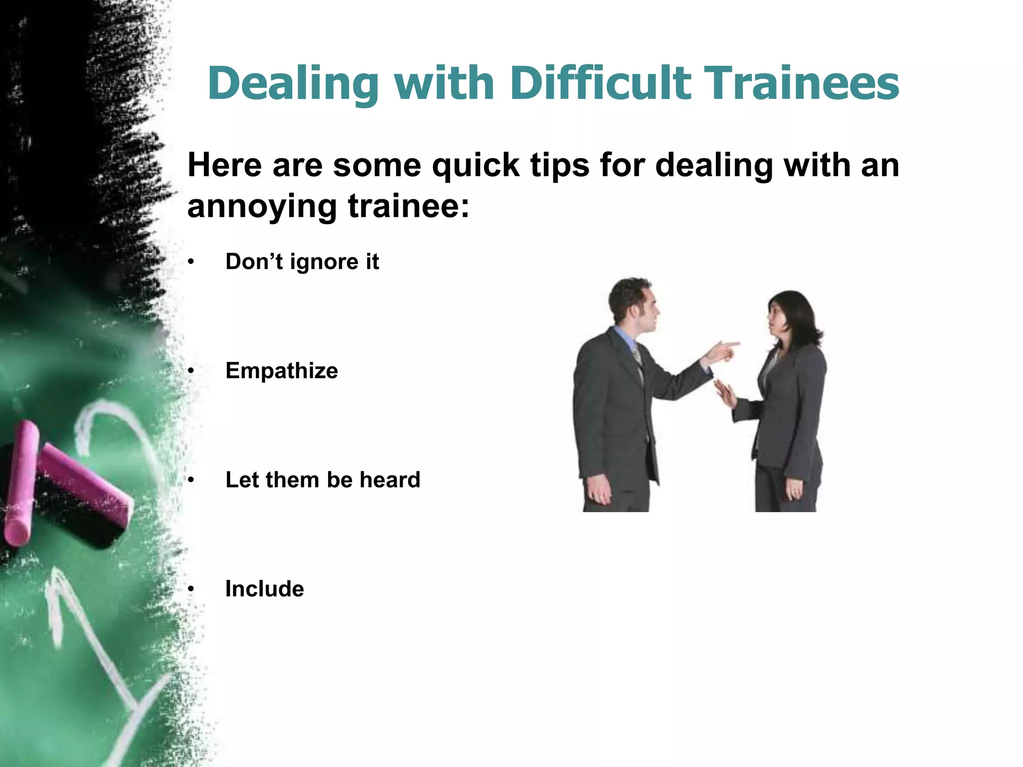Slides for a fantastic Train the Trainer Program by Dr. John Persico Jr ...