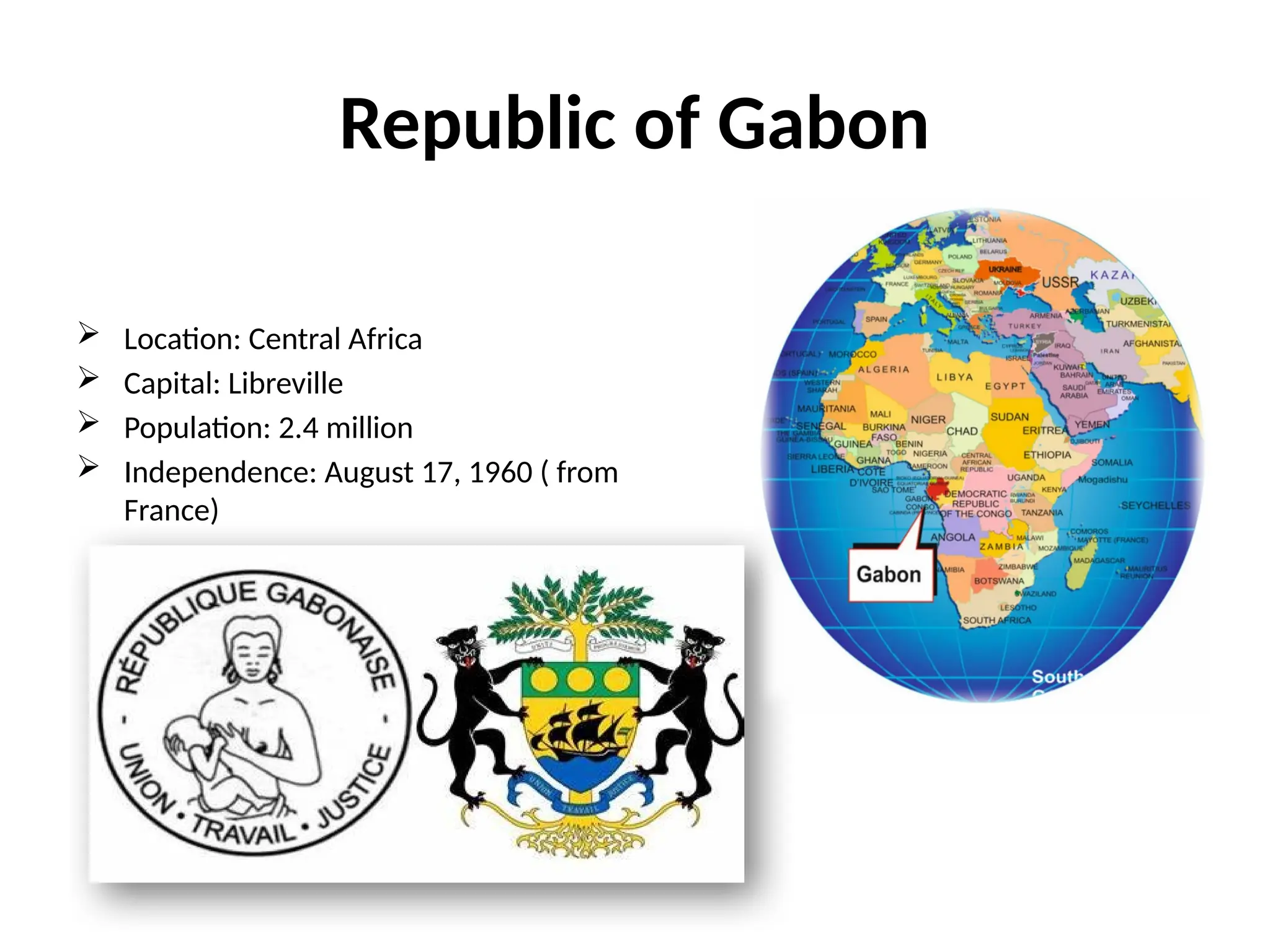 Slides Gabon political system and Government | PPT