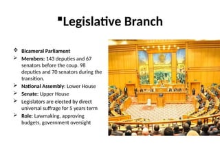 Slides Gabon political system and Government | PPTX