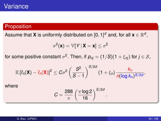 Présentation G.Biau Random Forests | PPT