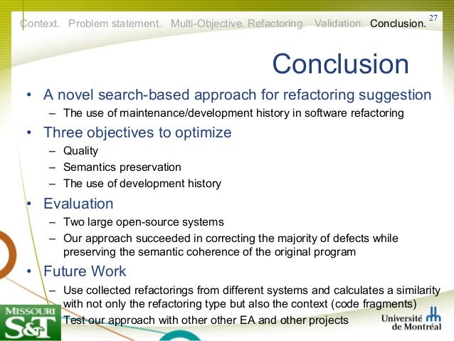 The Use Of Development History In Software Refactoring Using A Multi