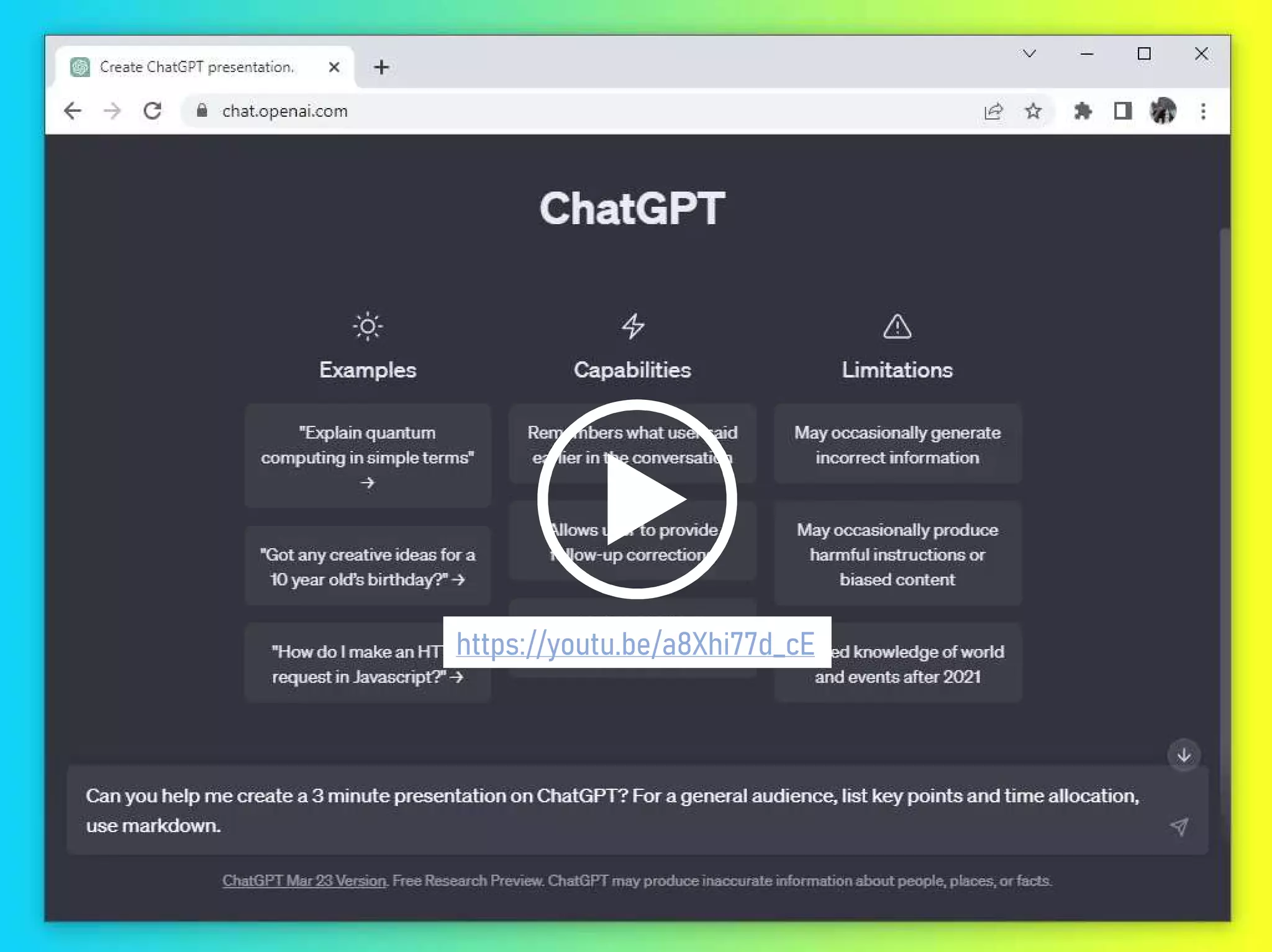 Let's talk about GPT: A crash course in Generative AI for researchers | PDF