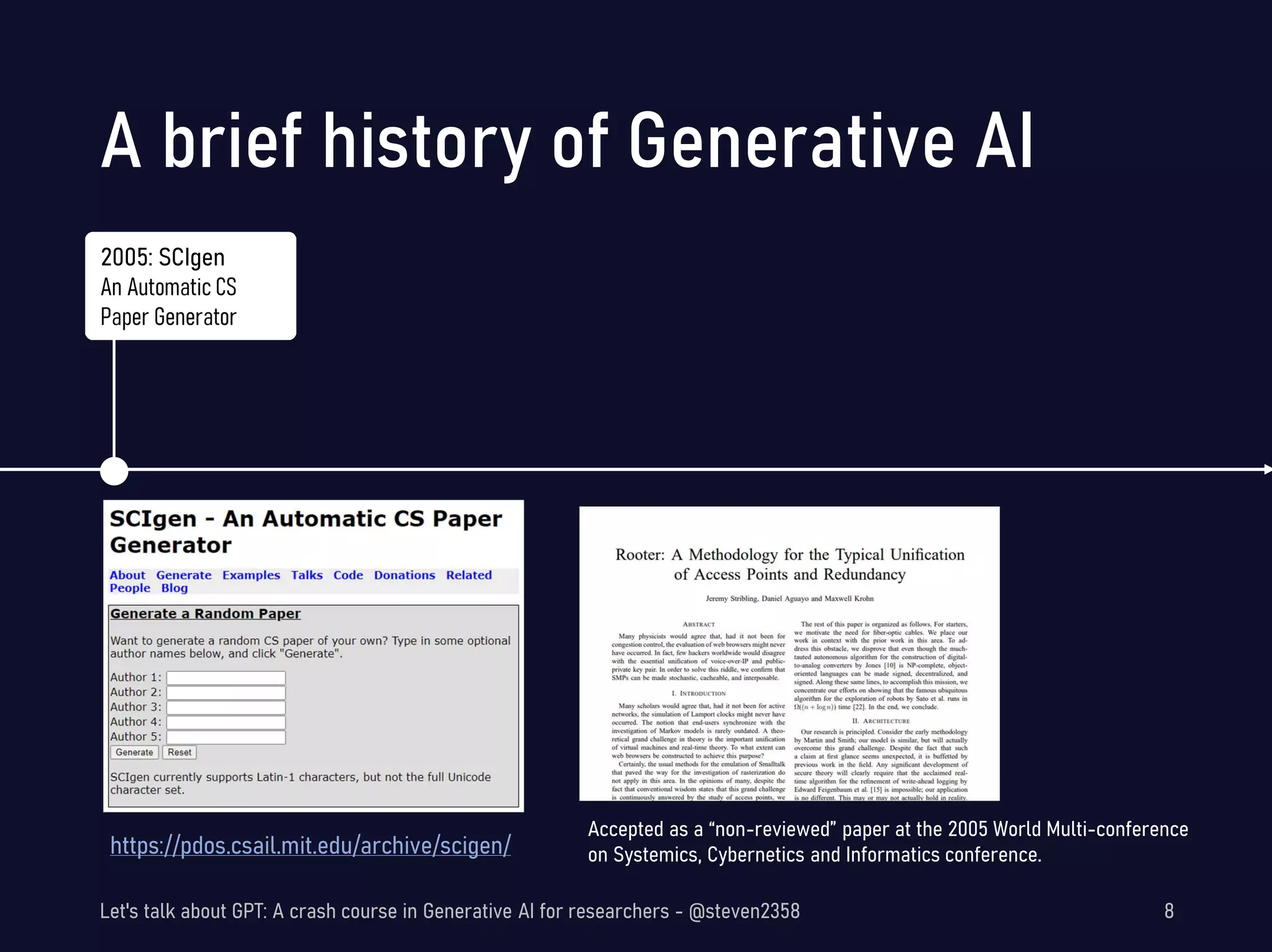 Let's talk about GPT: A crash course in Generative AI for researchers | PDF