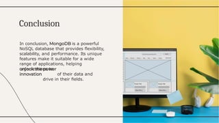 Intoduction to No SQL, about its benefits. | PPT