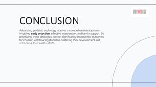Pediatric Audiology: Early Detection and Intervention for Childhood ...