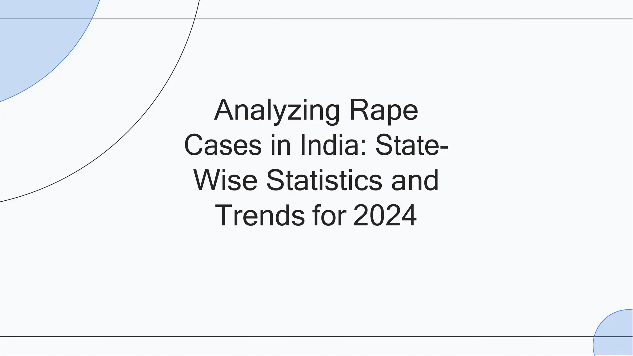 Rape Cases in India - Statistics & State Wise Cases 2024 | PDF