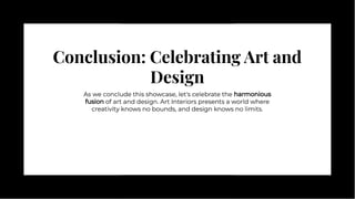 All about Art interiors design showcase | PDF
