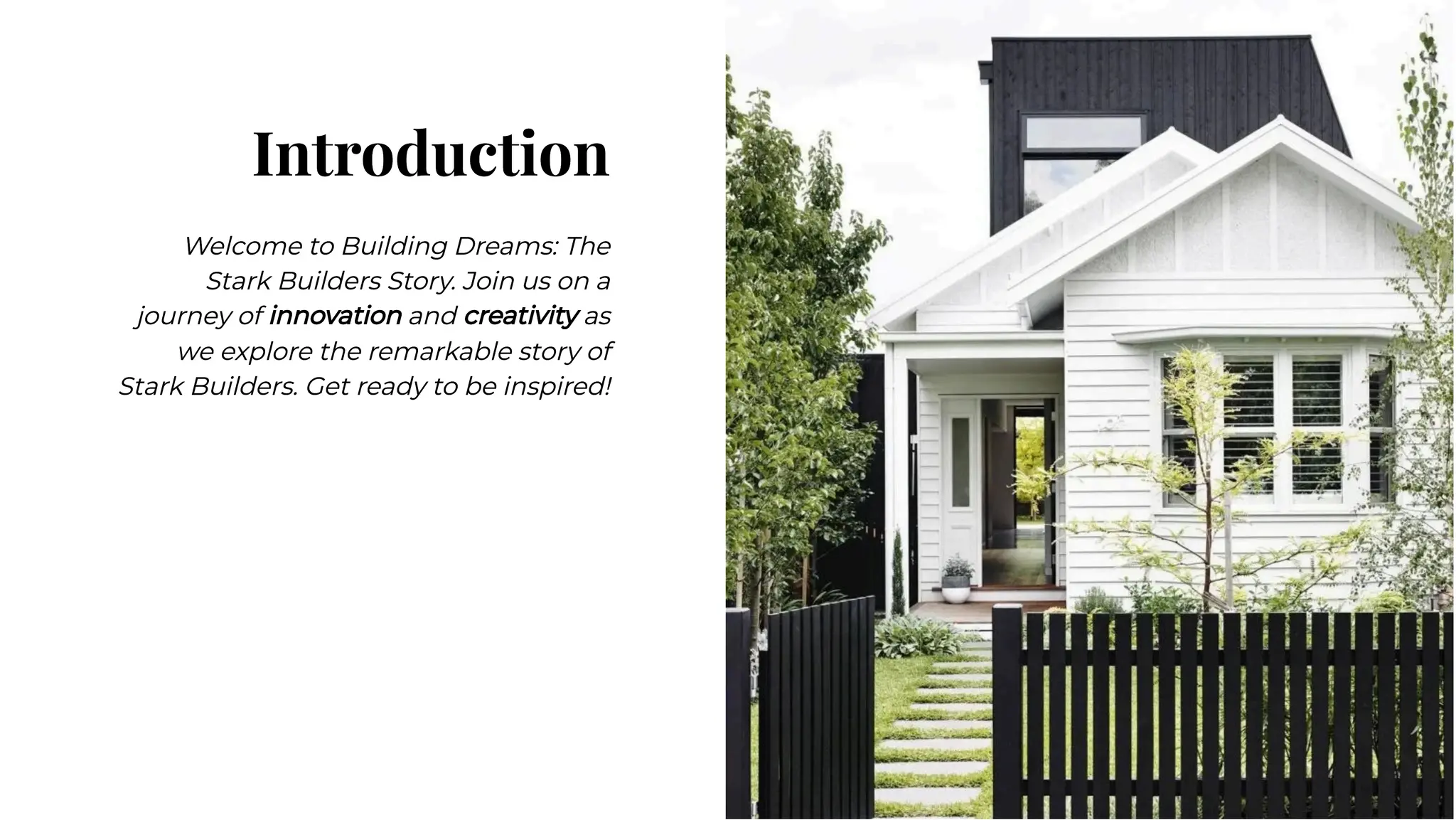 Stark Builders: Where Quality Meets Craftsmanship! | PPT