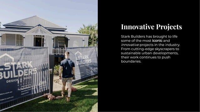 Stark Builders: Where Quality Meets Craftsmanship! | PPT