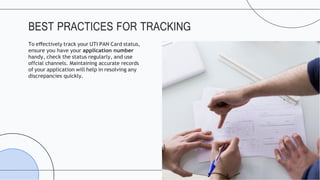 UTI PAN Track Status | All Different Ways To Check Your PAN Card ...