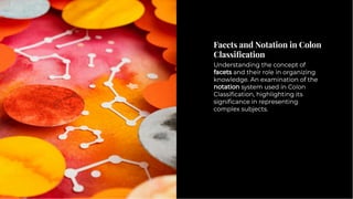 brief description of colon classification | PPT